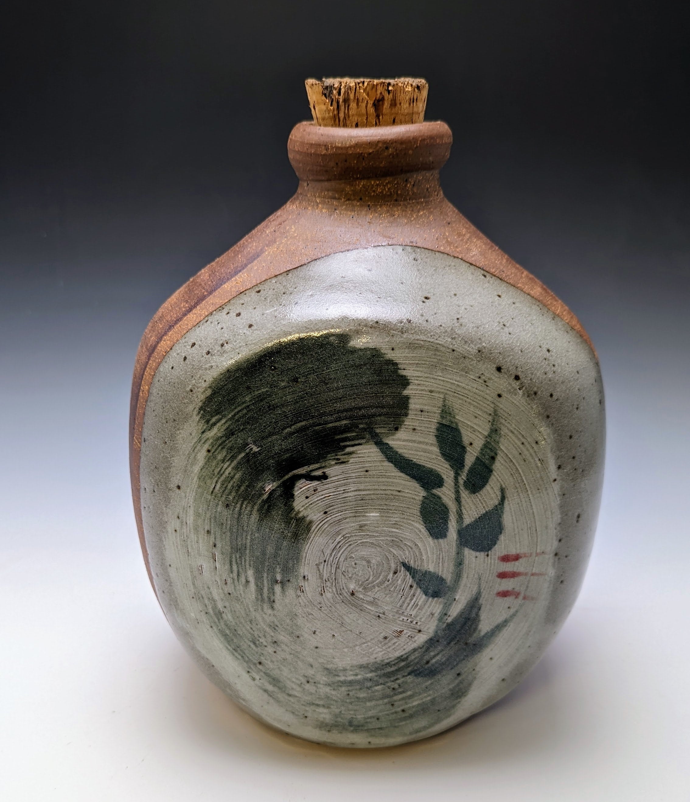 Pete skoro stoneware vase | Eckels Pottery and Fine Craft Gallery