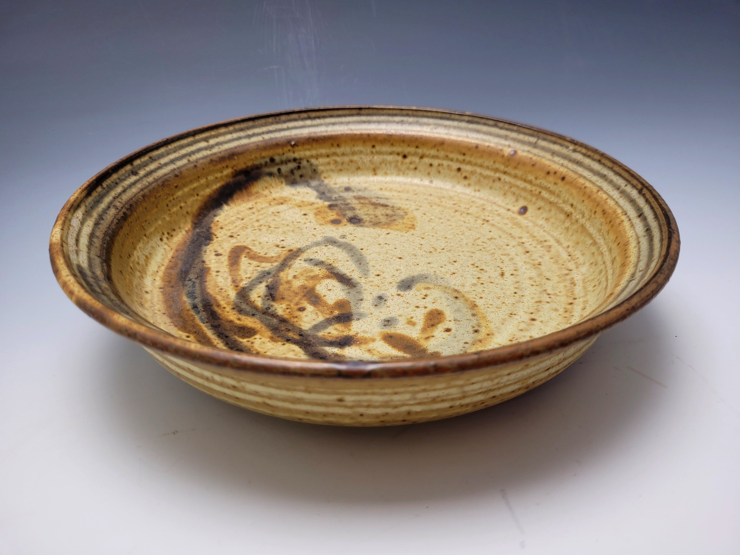 Bob Eckels Walled Plate | Eckels Pottery and Fine Craft Gallery