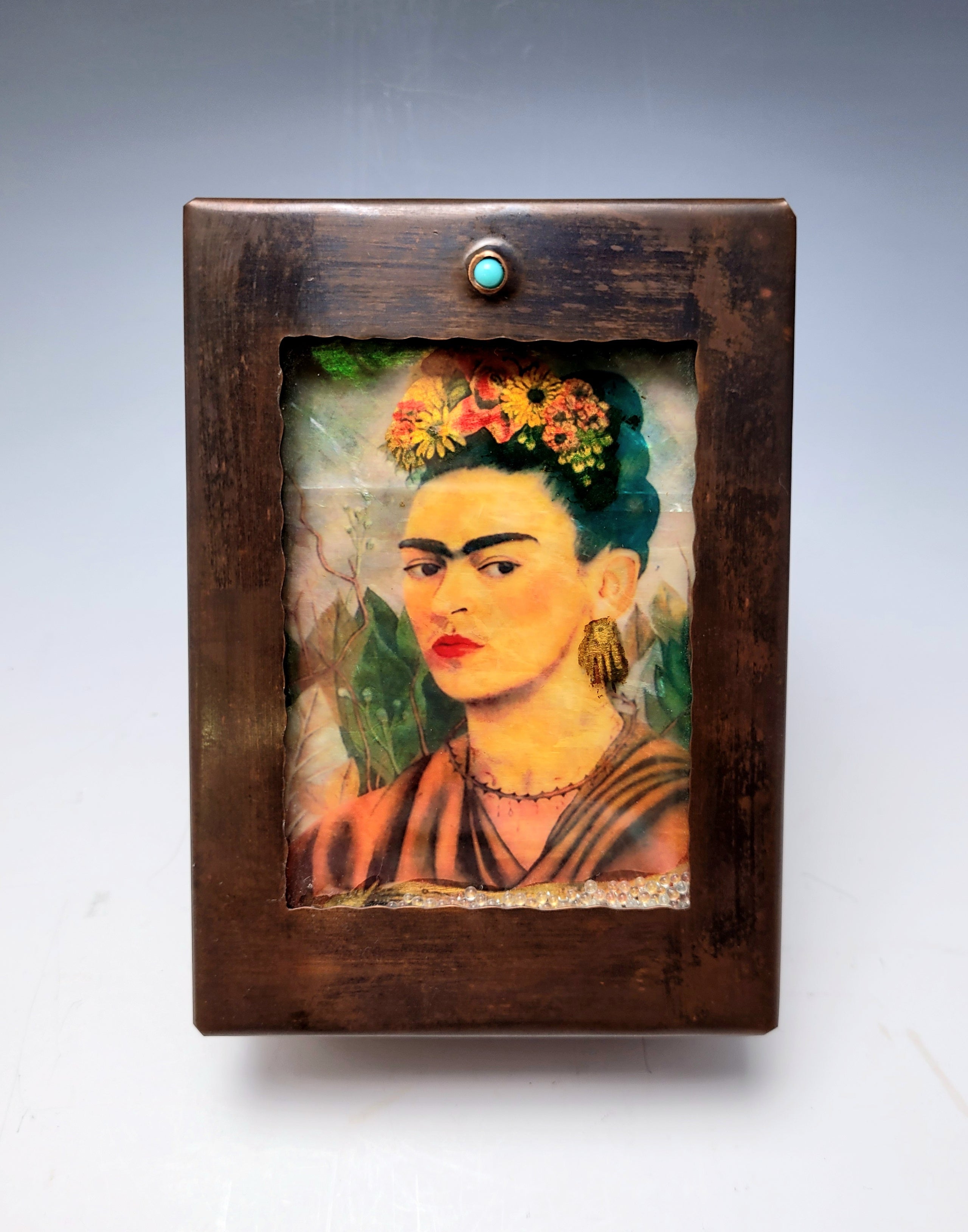 Frida Kahlo Reliquary Box | Eckels Pottery and Fine Craft Gallery
